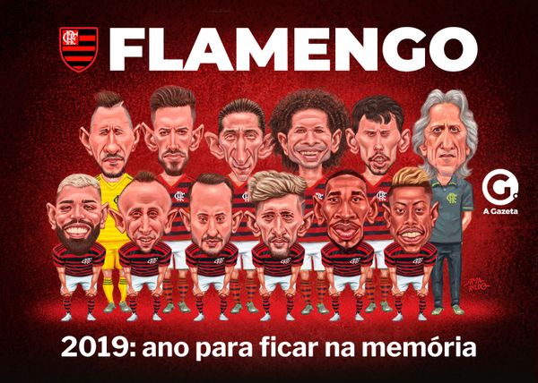 Baixe o pôster do Flamengo: '2019: ano para ficar na memória' | A Gazeta