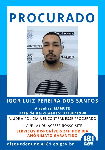 A Gazeta | Veja os 11 foragidos da polícia do ES que pediram o auxílio emergencial