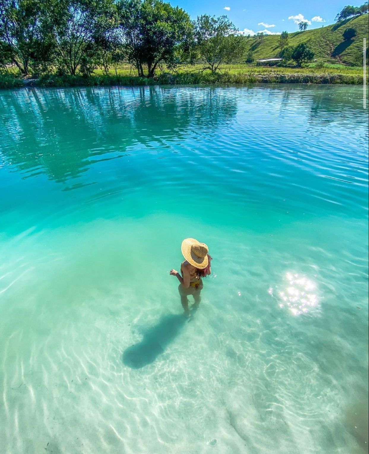 Descubra onde fica a lagoa azul no Espírito Santo; veja fotos | A Gazeta