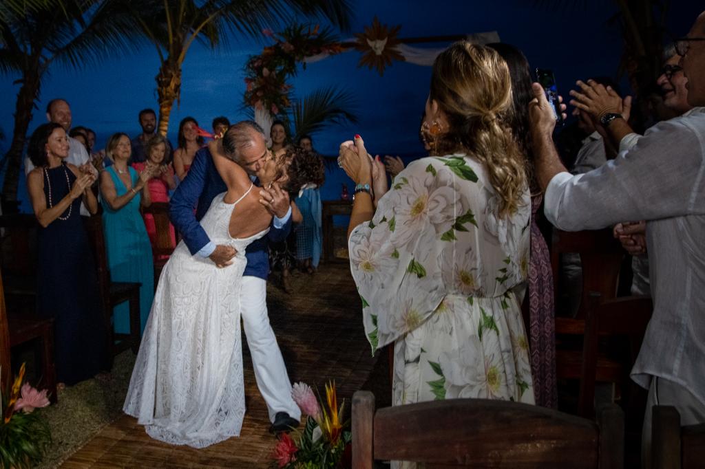 Fernanda Conde Vescovi e José Sales Filho dizem sim-sim na Bahia | A Gazeta