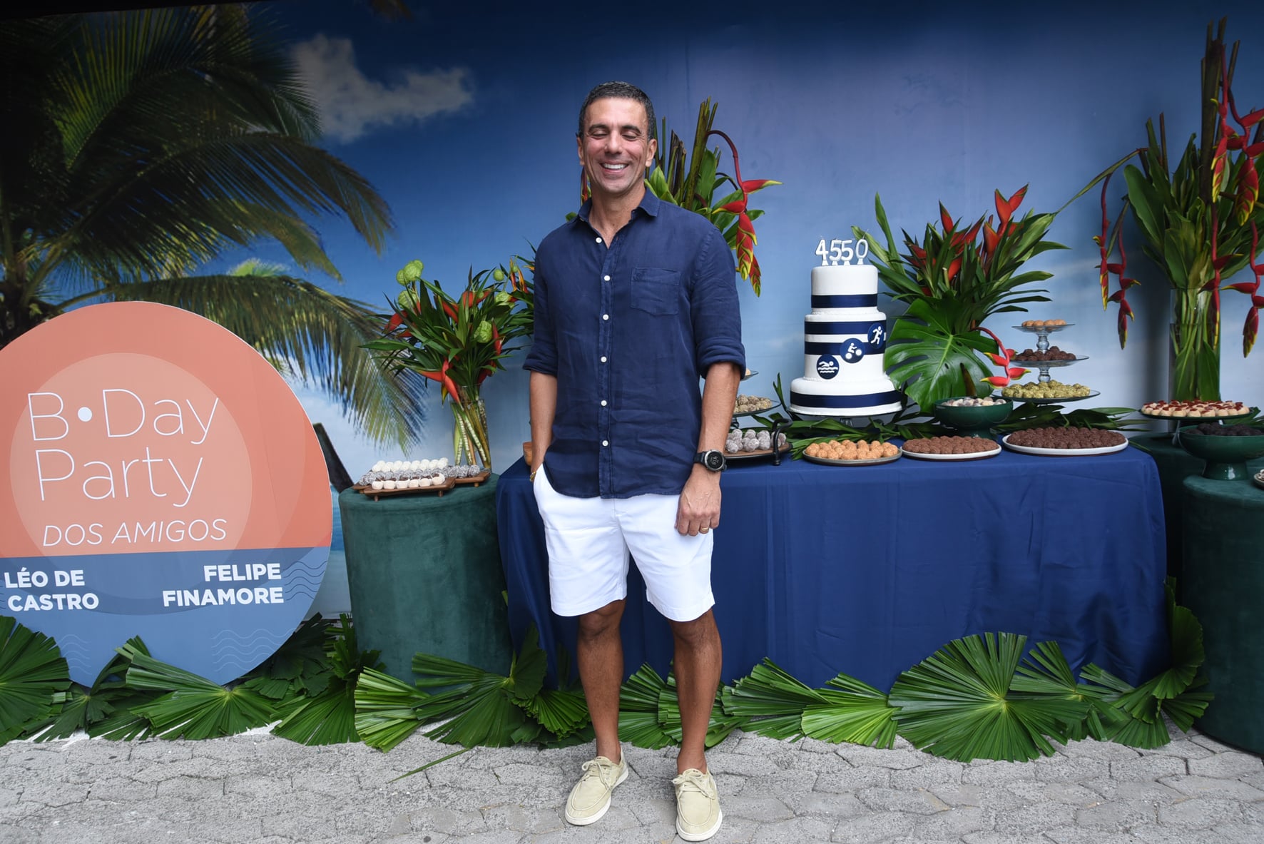 Léo de Castro e Felipe Finamore celebram aniversário com show da Blitz ...