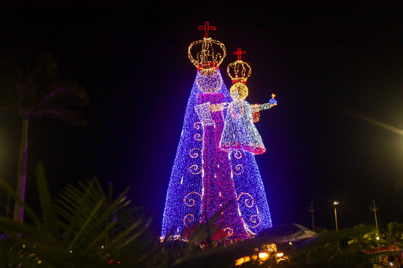 Festa da Penha: Santas iluminadas são acesas em Vila Velha e na Serra ...