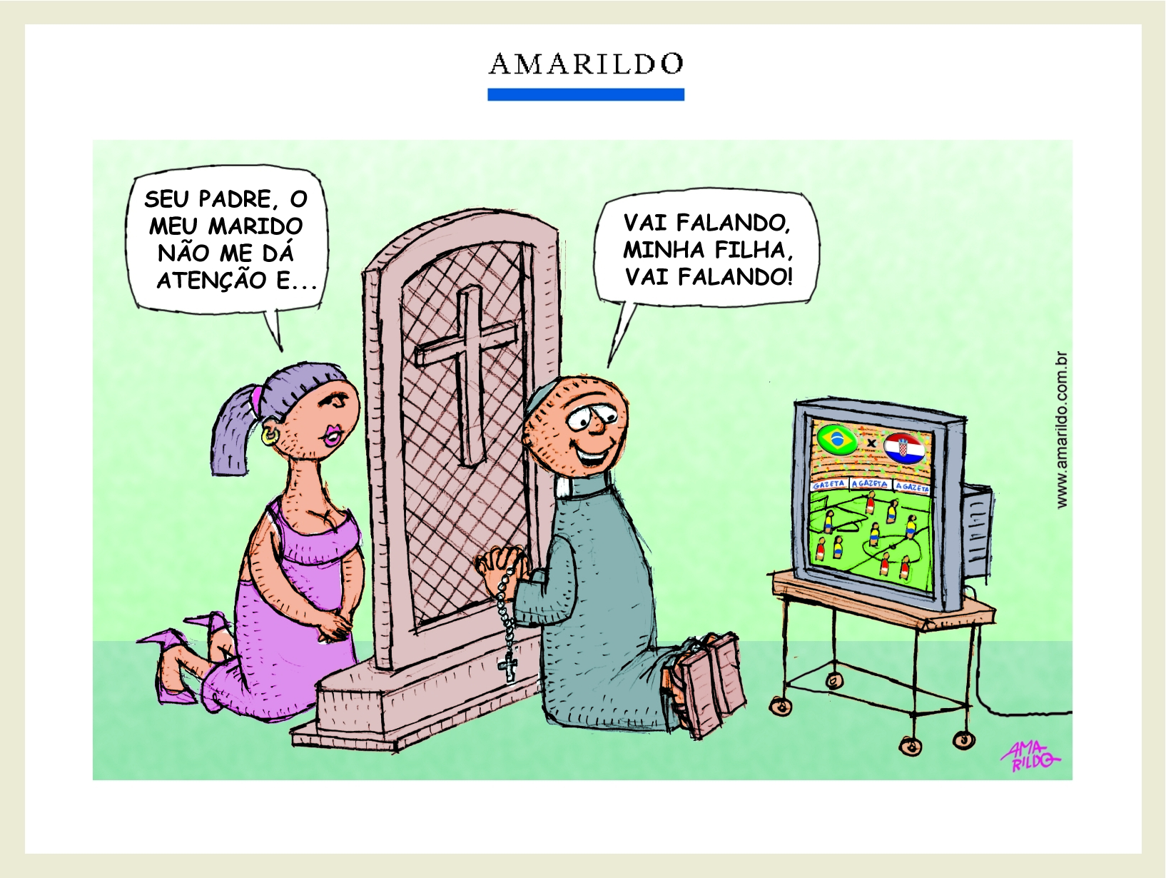 A Gazeta | Brasileiro só pensa na Copa