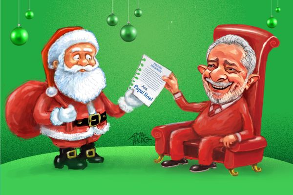 Leia a cartinha que Lula recebeu de Papai Noel | A Gazeta