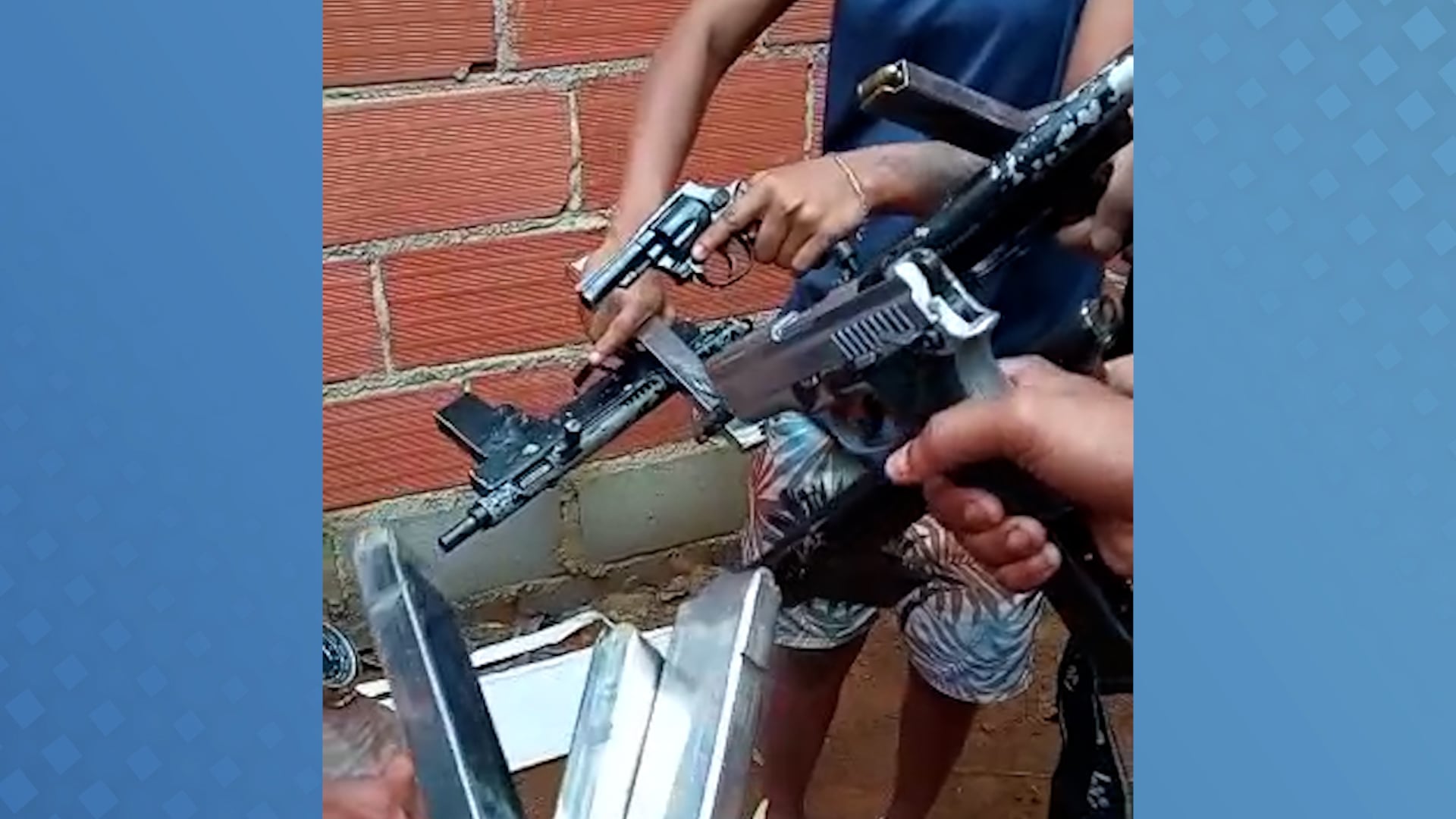 Polícia investiga vídeos de bandidos com armas e fazendo ameaças em ...