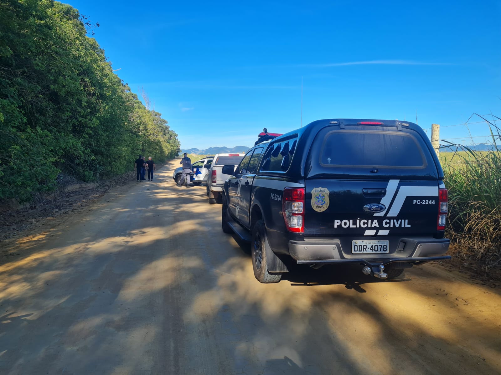 A Gazeta Homem é Assassinado A Tiros Em Estrada No Xuri Em Vila Velha