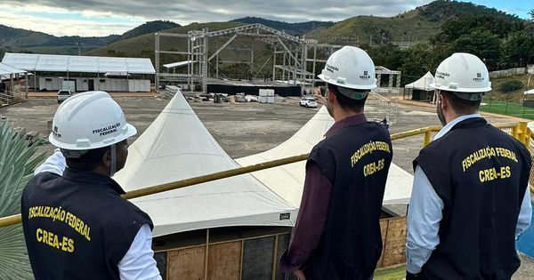 Festival de Alegre: Crea-ES faz vistoria na estrutura do evento | HZ