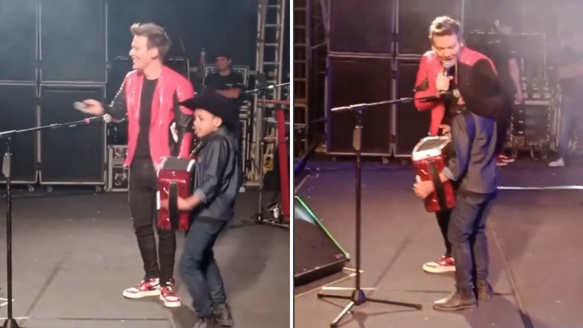 HZ | Sanfoneiro mirim capixaba toca com Michel Teló em show no ES; veja ...