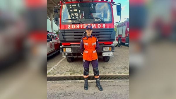 'Abracei e disse: você venceu a luta de hoje', conta bombeira que fez resgate | A Gazeta