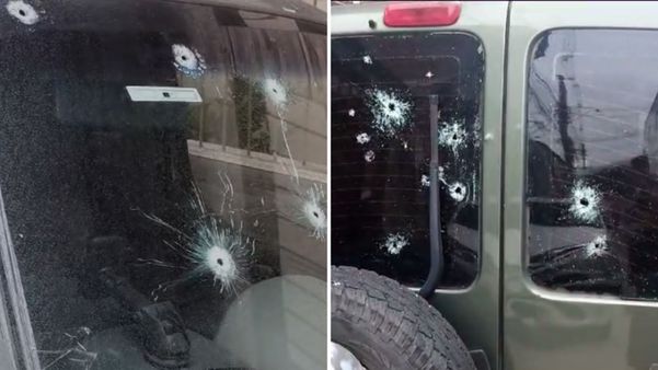 Carro fica todo perfurado após ataque com mais de 200 tiros em Vitória ...