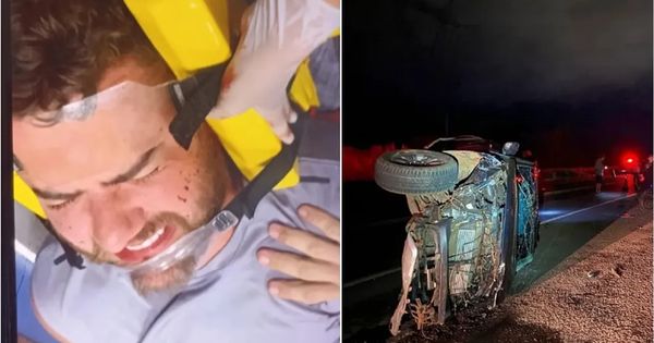 'Pensei que fosse morrer queimado', diz Zé Neto sobre acidente de carro ...