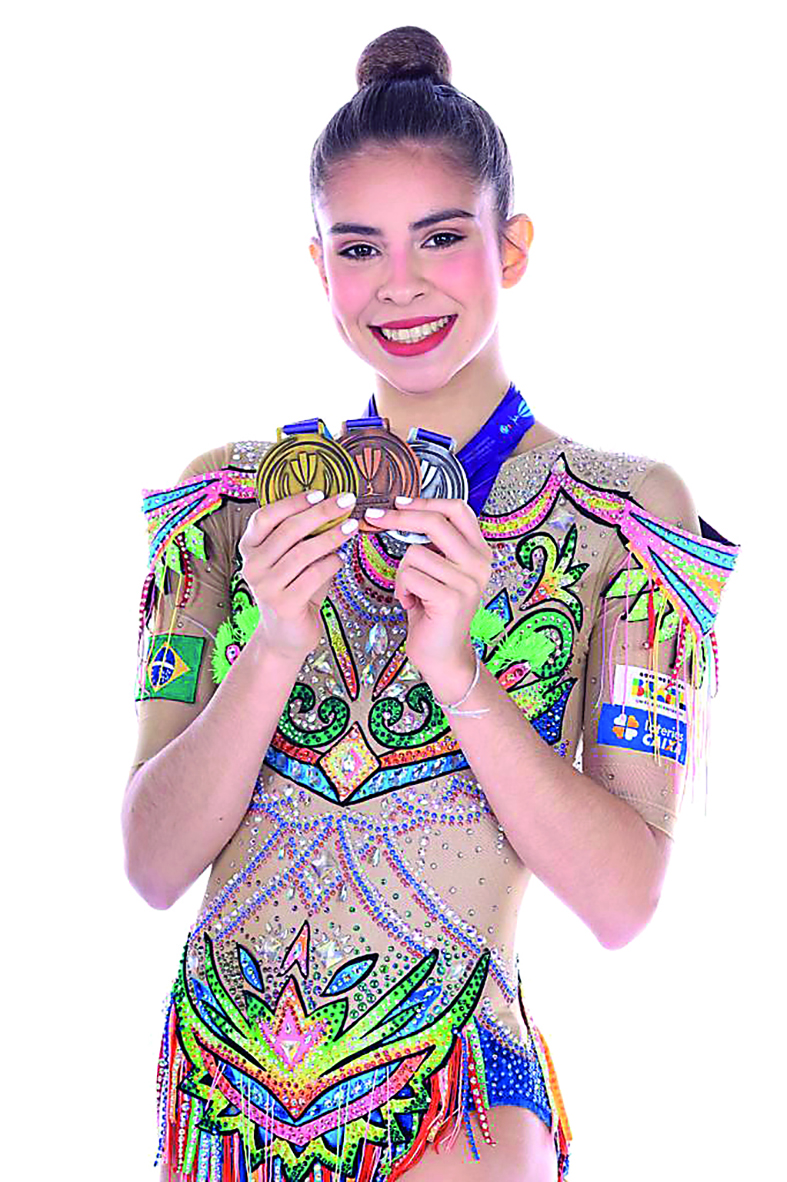 Sofia Madeira: capixaba eleva patamar da ginástica rítmica do Brasil | A Gazeta