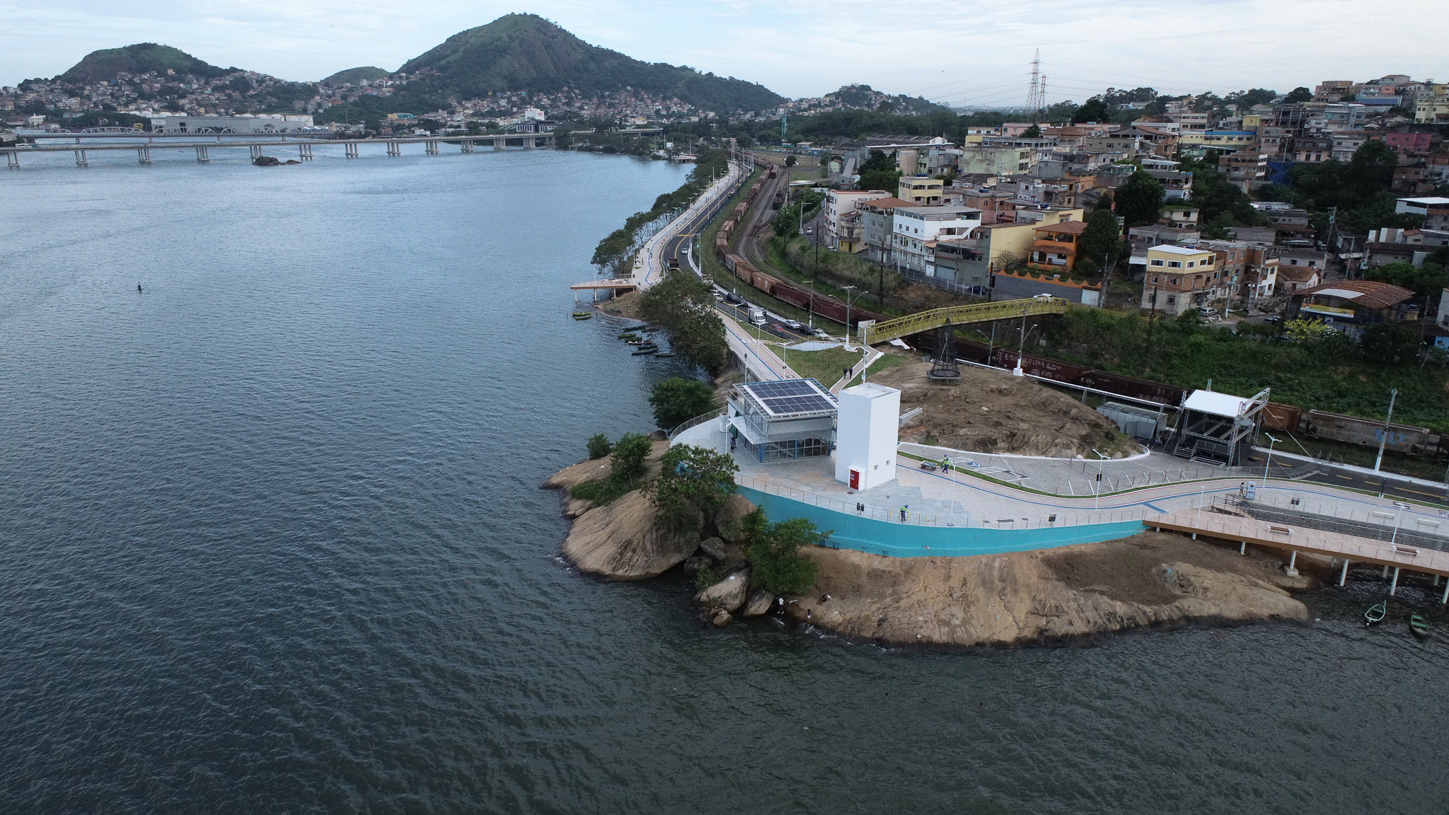 Confira em vídeo e fotos como ficou a nova Orla de Cariacica | A Gazeta