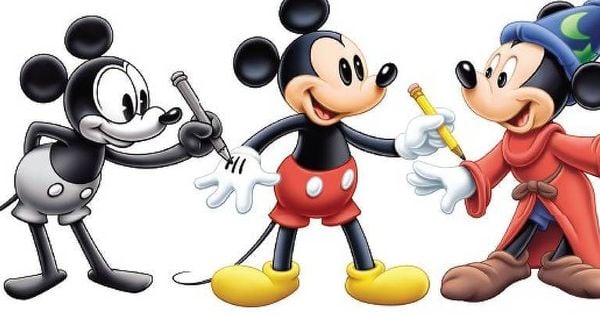 Veja as diferentes versões do Mickey Mouse, personagem icônico da Walt ...