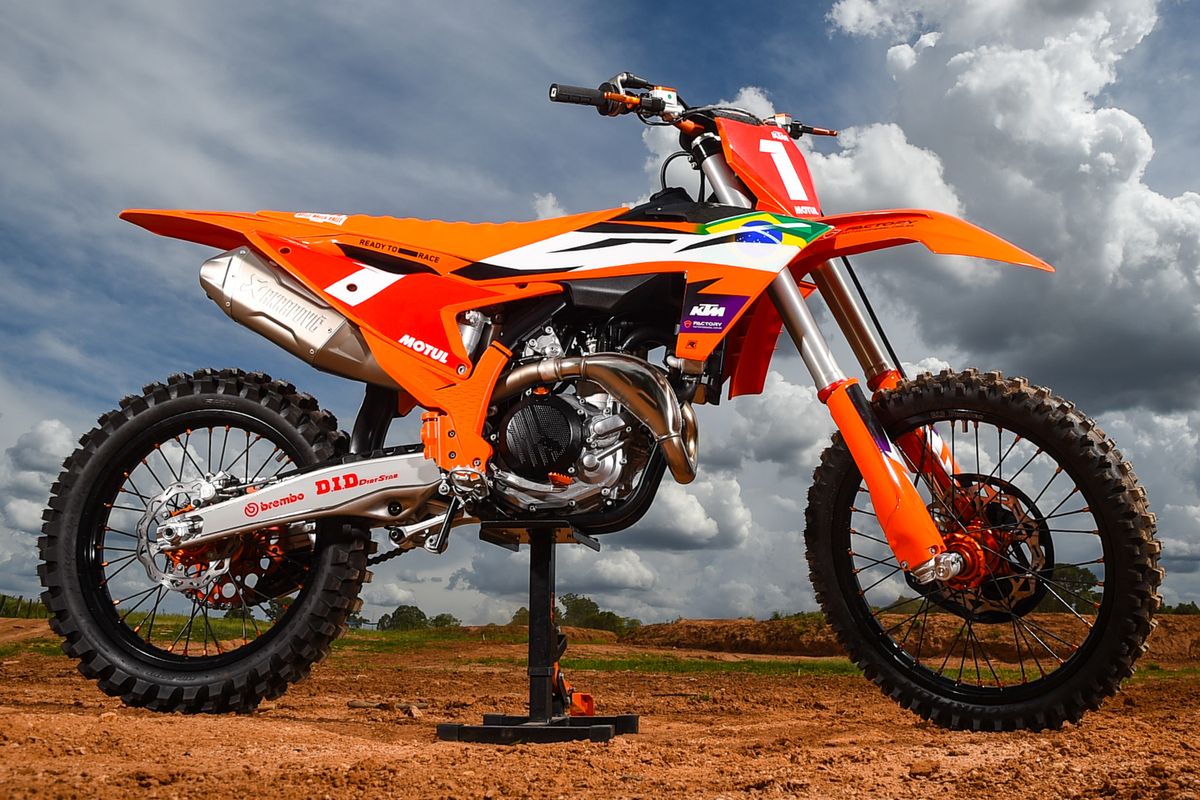450 SX-F Factory Brasil quer ser o ápice da performance em Motocross | A Gazeta