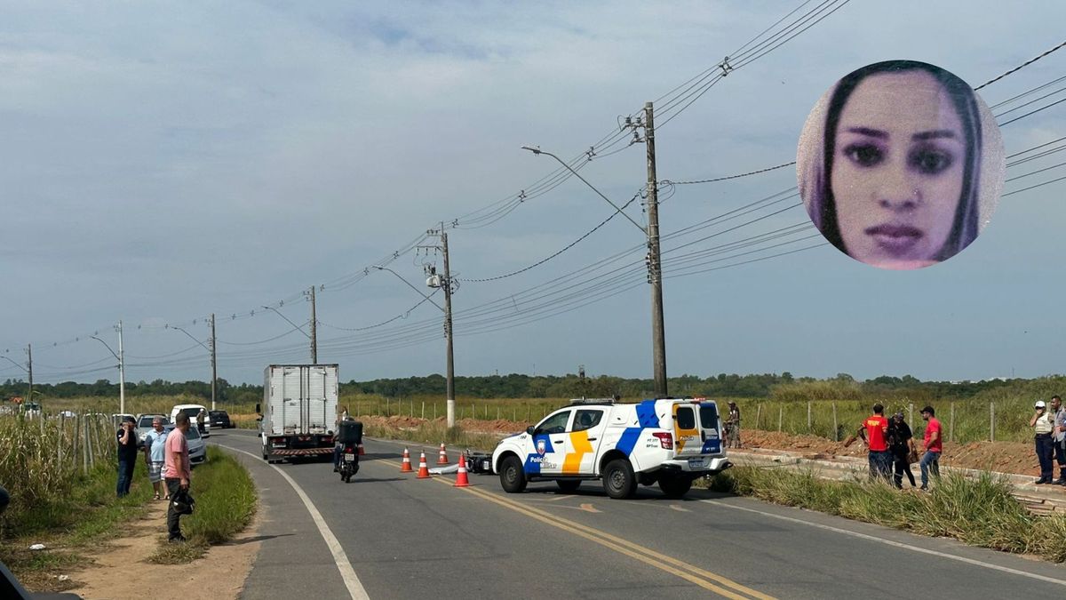 Mulher morre atropelada por carro após colisão e queda de moto na Serra | A Gazeta