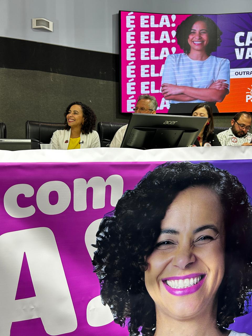 Convenção Psol-Rede confirma Camila Valadão como candidata em Vitória