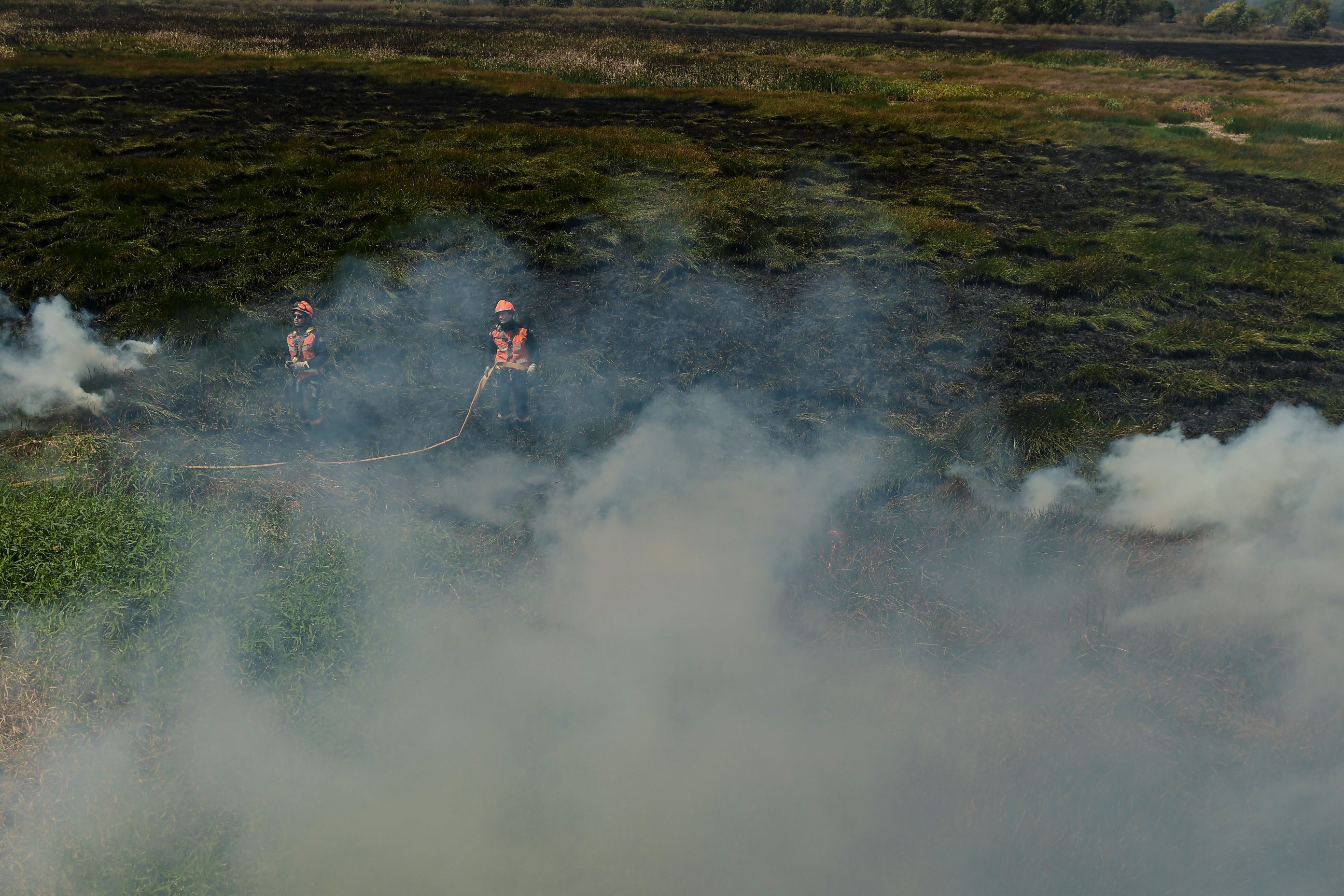 Fumaça de turfa: após bloqueio, Contorno do Mestre Álvaro é liberado na ...