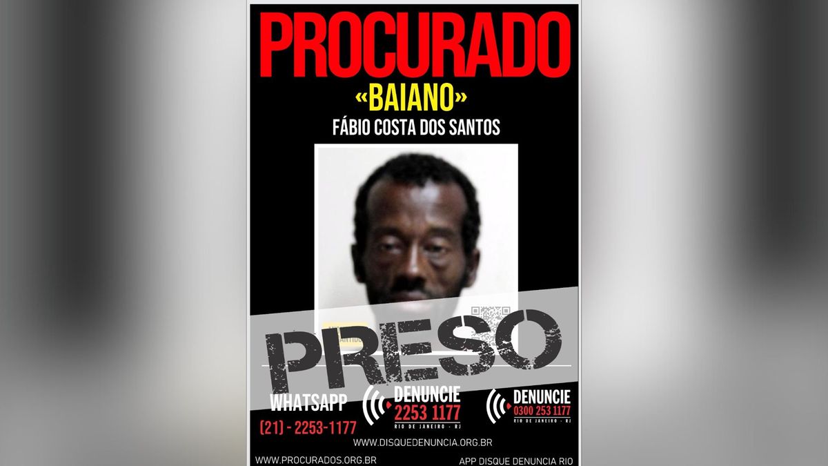Foragido do ES, 'Baiano' é preso em Cabo Frio, no RJ | A Gazeta