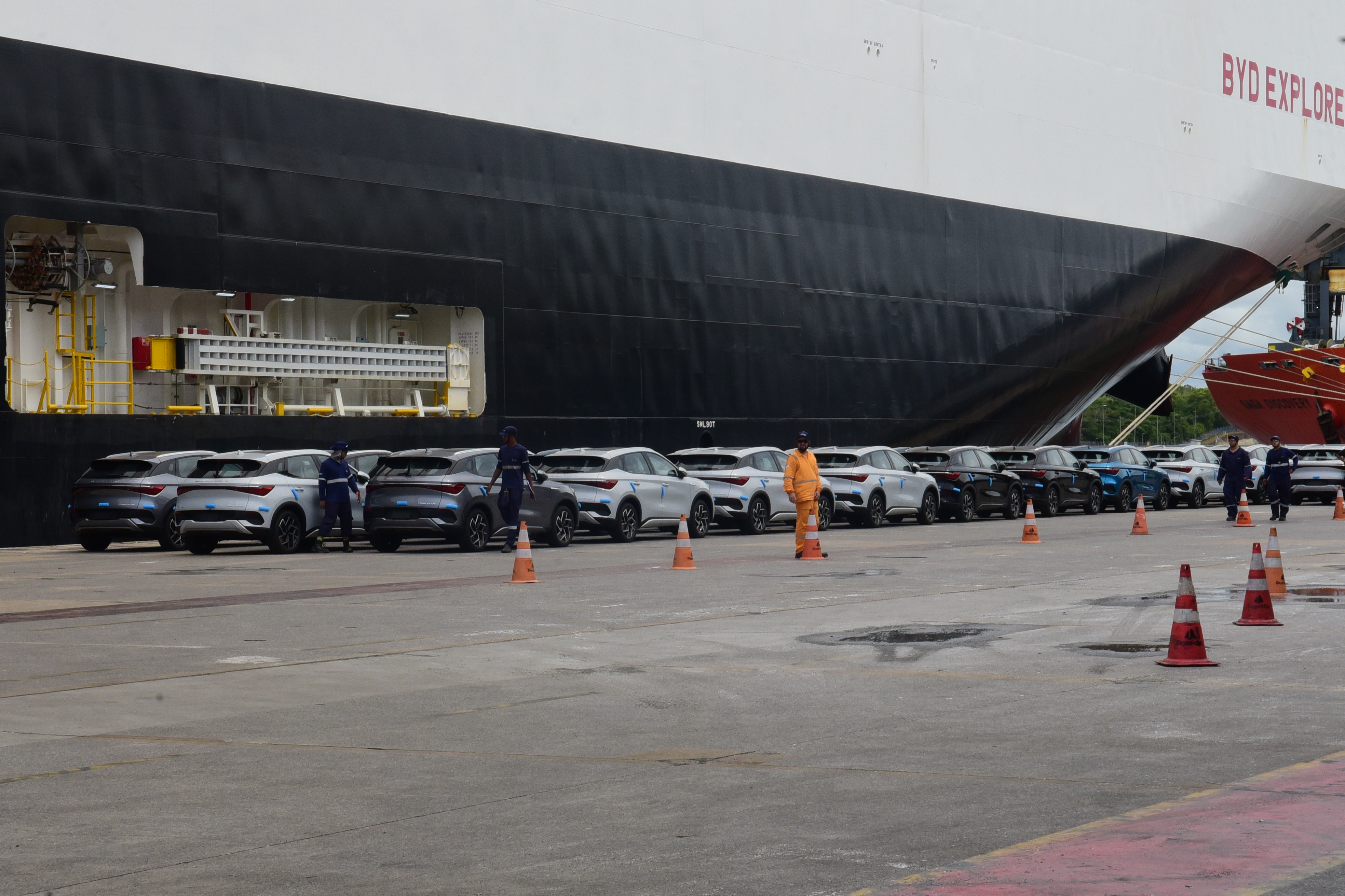 Porto no ES vai receber mais duas cargas de navio gigante da BYD | A Gazeta