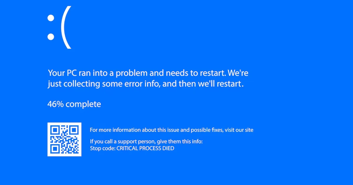 Microsoft aposenta 'tela azul da morte' do Windows após 40 anos | A Gazeta