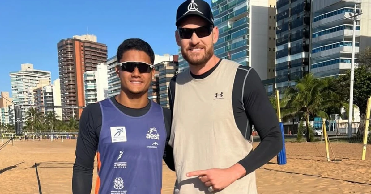 Alison Cerutti e Juca estreiam no Circuito Brasileiro de Vôlei de Praia | A Gazeta