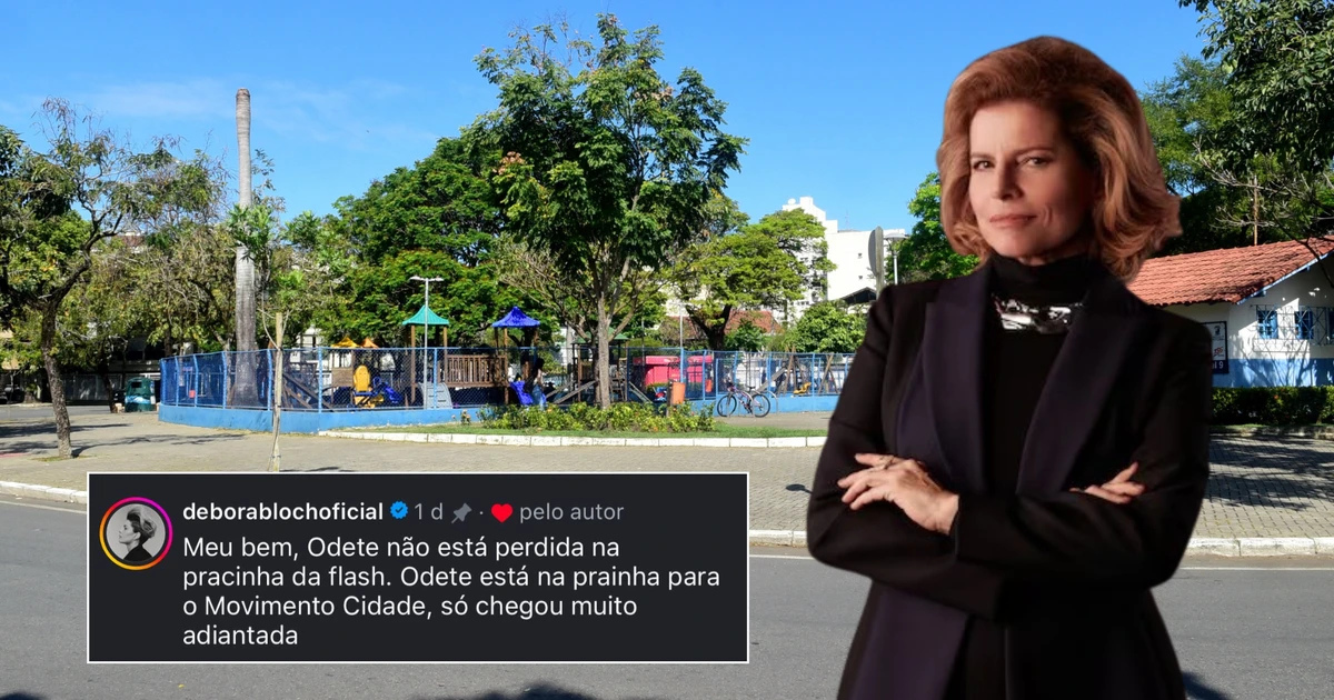 Odete em Jardim da Penha? Débora Bloch brinca nas redes sociais e diverte capixabas | HZ